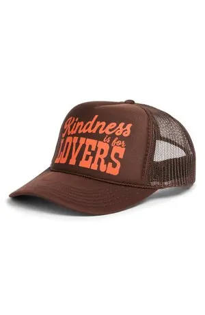 FRIDAY FEELIN’ Kindness Is For Lovers Trucker Hat