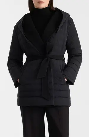 Mackage Bethany Reversible Hooded Down Coat - Black
