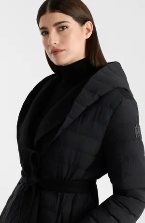 Mackage Bethany Reversible Hooded Down Coat - Black
