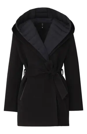 Mackage Bethany Reversible Hooded Down Coat - Black