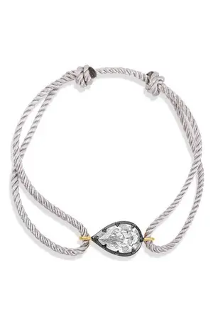 SHYMI Pear Shape Adjustable Cord Bracelet