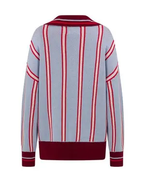 SMWR. BY THE SOMEWHERE CO Royal Match Knit Polo