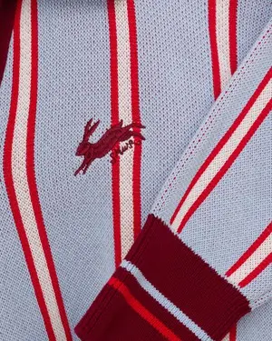 SMWR. BY THE SOMEWHERE CO Royal Match Knit Polo