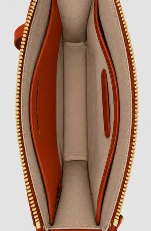 Écotorie Polly Leather Crossbody Bag - Rust