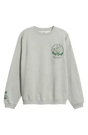 DAMSON MADDER Deli Dog Graphic Sweatshirt