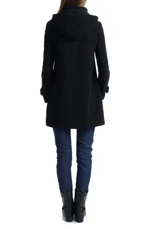KIMI + KAI Penelope Wool Blend Maternity Trench Coat