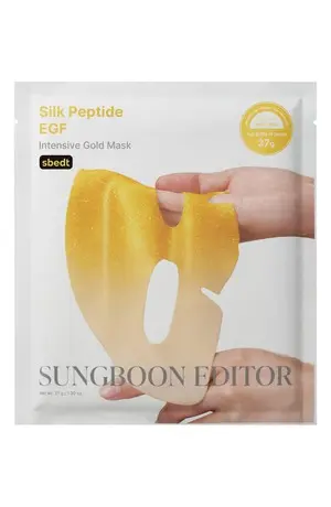 SUNGBOON EDITOR Silk Peptide Egf Intensive Gold Mask