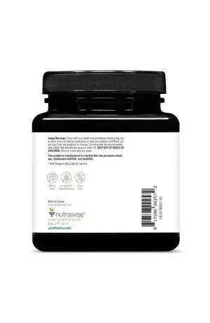 YOUTHEORY High Potency Omega-3 Fish Oil Soft Gels 60 Count
