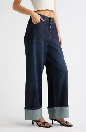 DAMSON MADDER Gigi Baggy Wide Leg Jeans