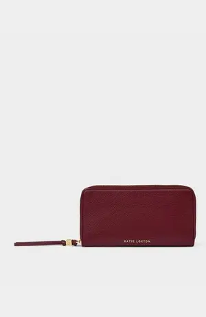 KATIE LOXTON Large Purse - Cherry