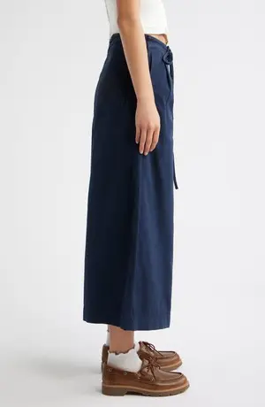 DAMSON MADDER Lotta Organic Cotton Wide Leg Culottes
