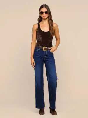 L'Agence Kalea Velvet Bodysuit