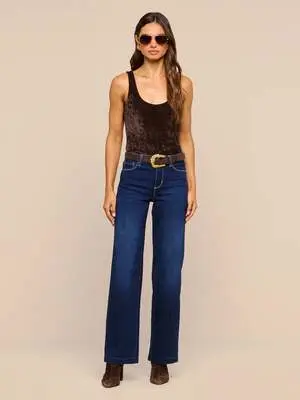 L'Agence Kalea Velvet Bodysuit