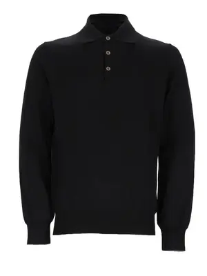 Brunello Cucinelli Polo In Maglia Di Cotone