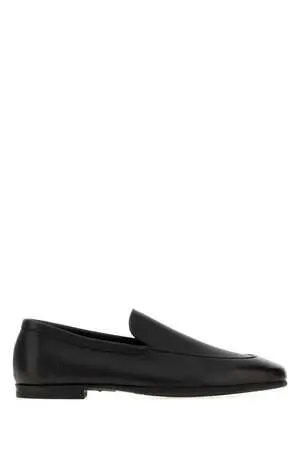John Lobb Tyne Ii Leather Loafers - Black