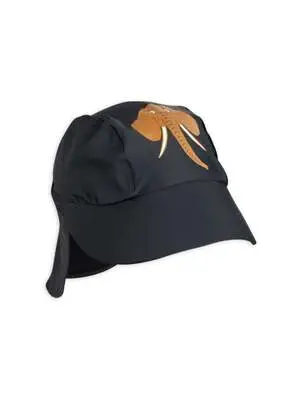 MINI RODINI Mini Elephant Uv Cap - Black