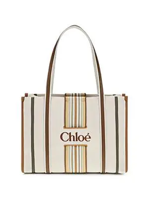 Chloé Woody Loop Shoulder Bag - Purebrown