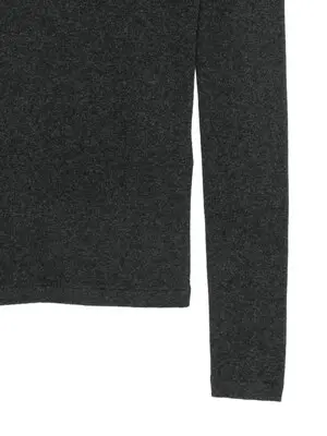 LISA YANG Vivian Cotton And Cashmere Long Sleeve T-shirt - Blue