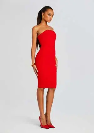 SANS FAFF Half Moon Midi Dress