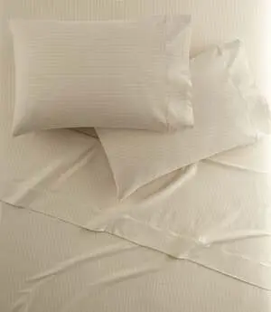PEACOCK ALLEY All Seasons Brushed Cotton Sheet Set - Pearl