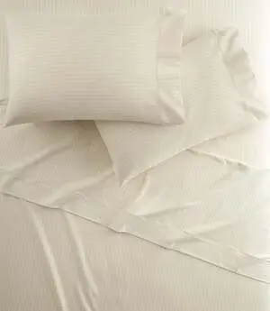 PEACOCK ALLEY All Seasons Brushed Cotton Sheet Set - Pearl
