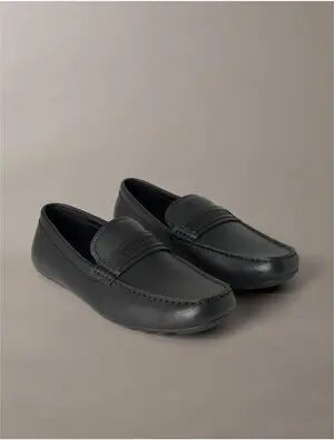 Calvin Klein Oliver Driving Loafers - Black