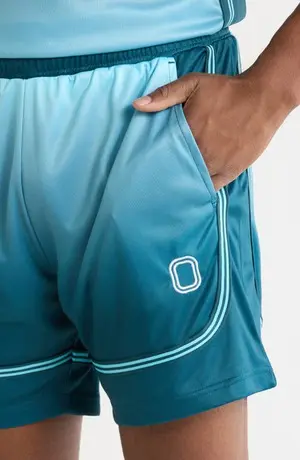 OVERTIME Ombré Mesh Shorts
