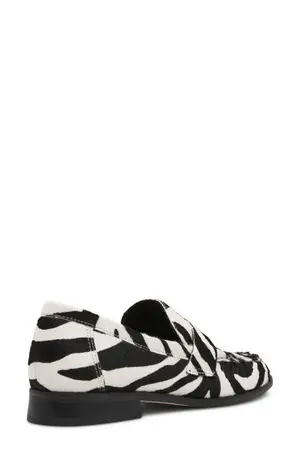 Steve Madden Ronie Genuine Calf Hair Loafer