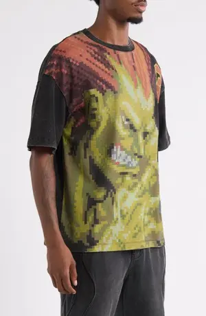 CRIMINAL DAMAGE X Street Fighter Ii Blanka T-shirt