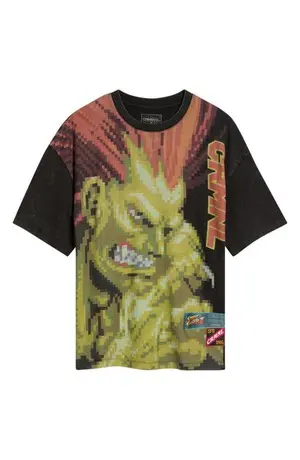 CRIMINAL DAMAGE X Street Fighter Ii Blanka T-shirt