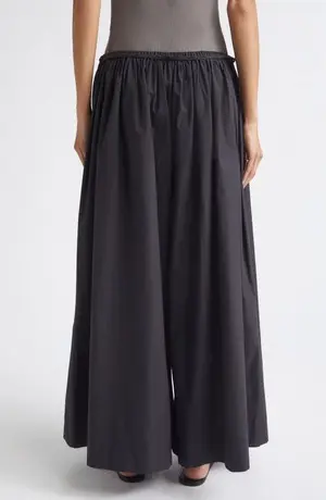 ST. AGNI Cotton Hybrid Wide Leg Pants