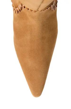 Cinq À Sept Marta Curved Wedge Boot - Toffee
