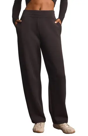 RHONE Dreamglow Barrel Leg Pants Dark Espresso