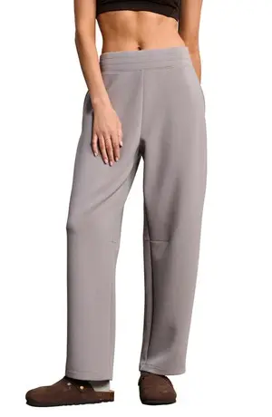 RHONE Dreamglow Barrel Leg Pants - Taupe Mist