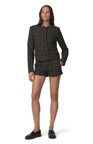 Joe's Jeans The Scottie Shortie Plaid Shorts