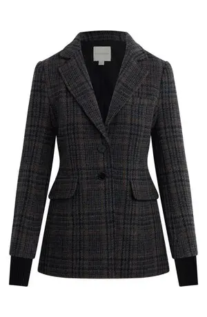 FAVORITE DAUGHTER The Plaid City Blazer