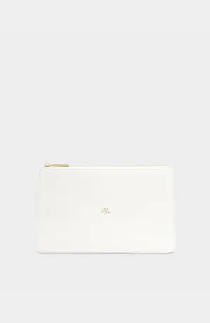 KATIE LOXTON Bridal Sentiment Pouch - Mrs
