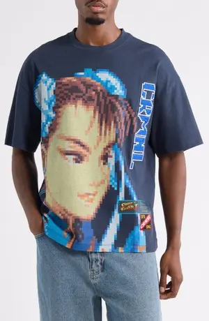 CRIMINAL DAMAGE Chun Li Graphic T-shirt