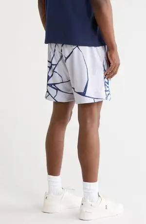 OVERTIME Cold Hearts Graphic Mesh Shorts