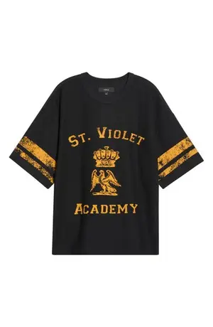 PURPLE BRAND St. Violet Stripes Textured T-shirt