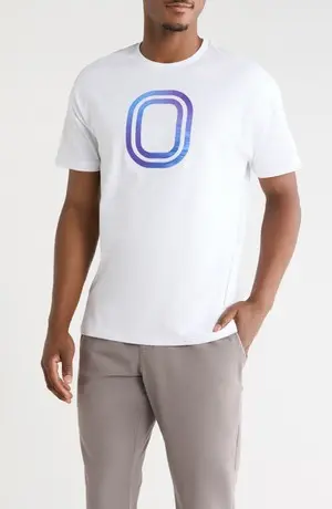 OVERTIME Motion Graphic T-shirt - White