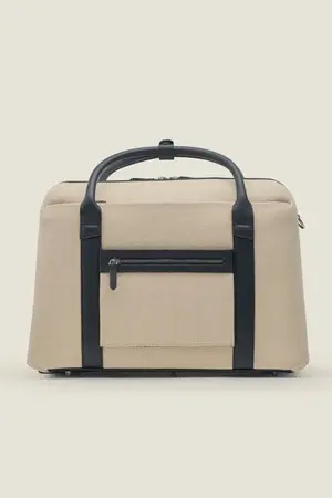 WOOL & OAK Convertible Weekender Duffle Suitcase