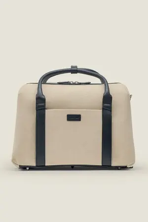 WOOL & OAK Convertible Weekender Duffle Suitcase