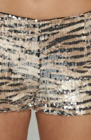 Princess Polly Fight These Feelings Sequin Shorts