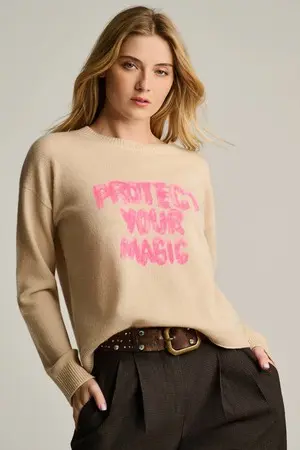 Lisa Todd Protect Your Magic Cashmere Sweater