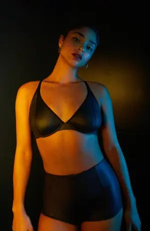 SKARLETT BLUE Late Night Faux Leather Hot Pants