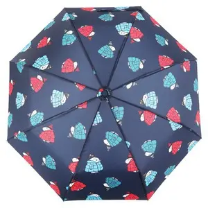 PEANUTS Snoopy Puffer Jacket All Over Print Auto Open And Close Umbrella