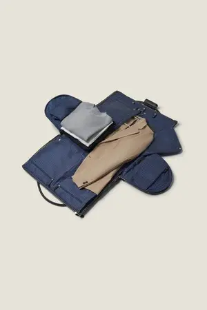 WOOL & OAK Convertible Rolling Garment Duffle Bag