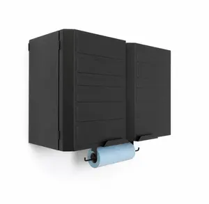 STOREYOUR Blat Wall Cabinetpremium Wall Storage Cabinet - Black
