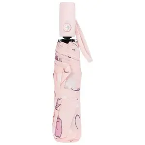 Disney Angel All Over Print Auto Open And Close Umbrella